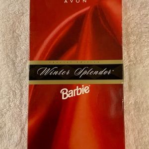 Mattel | Other | Avon Special Edition Winter Splendor Barbie In Box ...